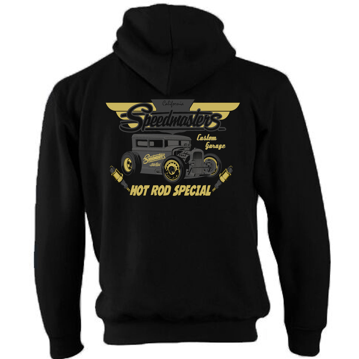 Hotrod 58 Hoody Hoodie Hot Rod Speedmasters Classic Car Vintage Retro ...