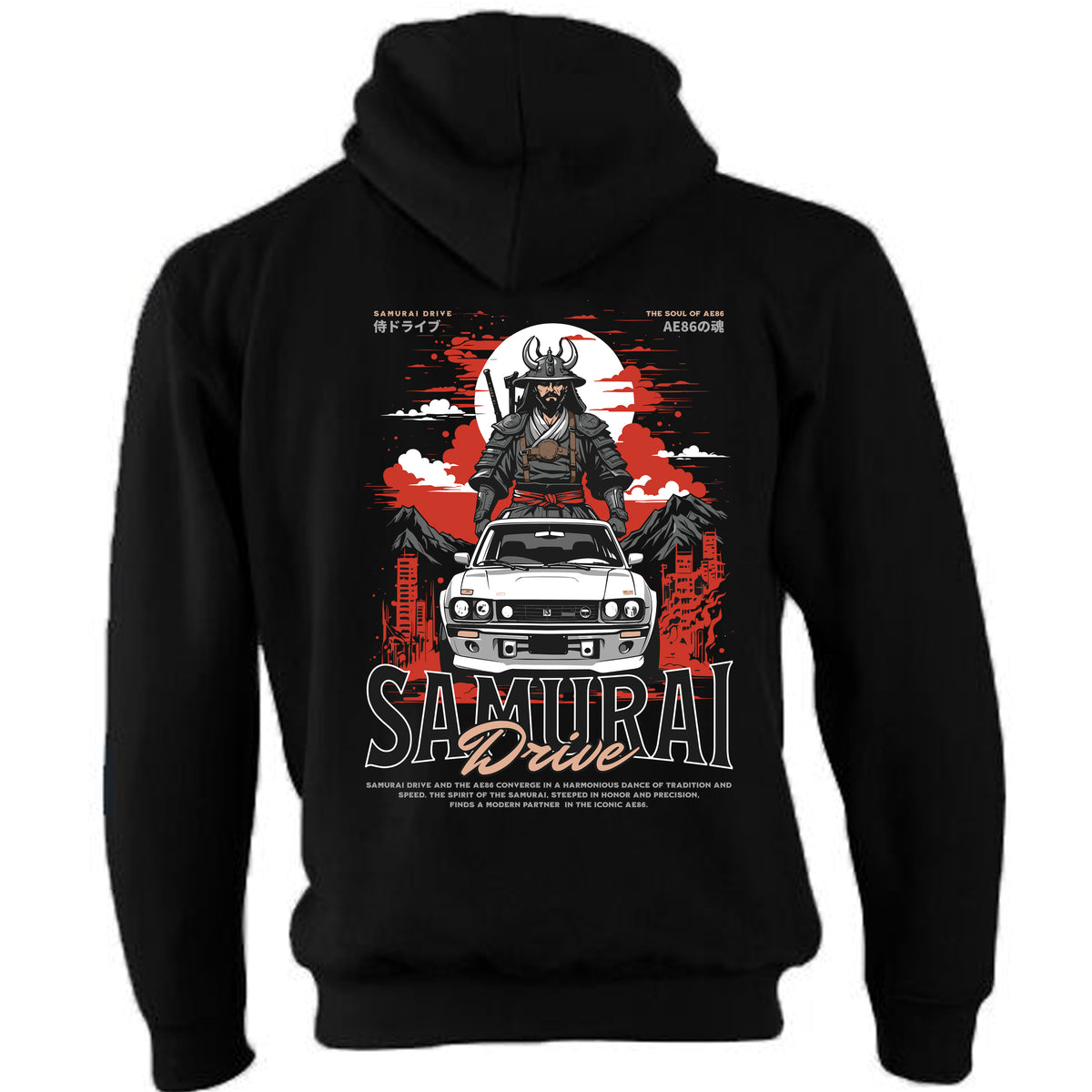 JDM Hoodie Japanese Modified Automotive Street Drift Drag Race Car Sam ...